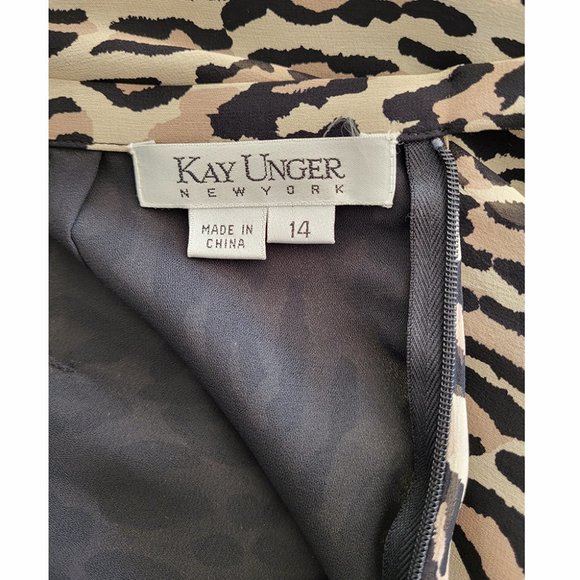 Kay Unger | Skirts | Kay Unger New York Floor Length Silk Chiffon ...
